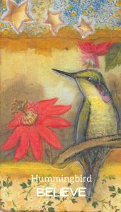 Hummingbird Message - Joyful Paws